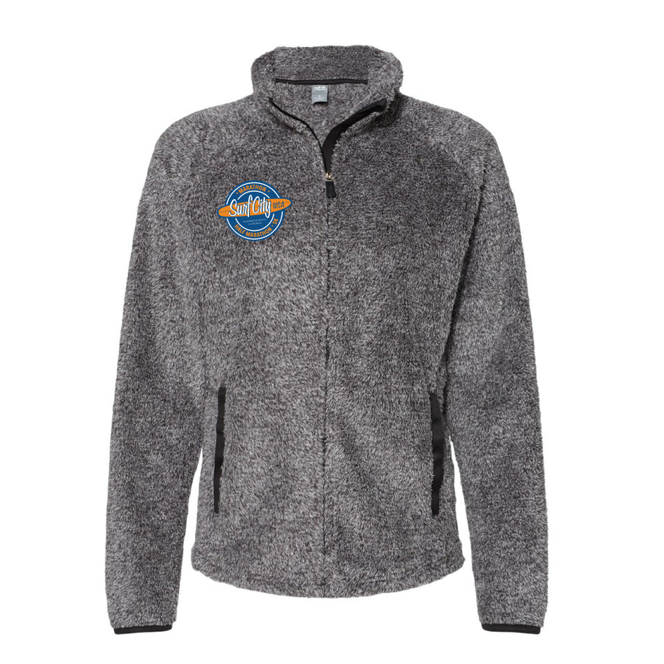 Surf City Marathon Fluffy Full Zip – Motiv Running Shop